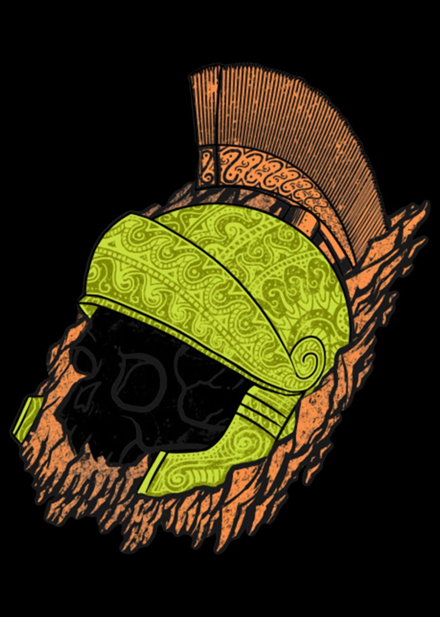 'Spartan' Poster, picture, metal print, paint by starborn design | Displate