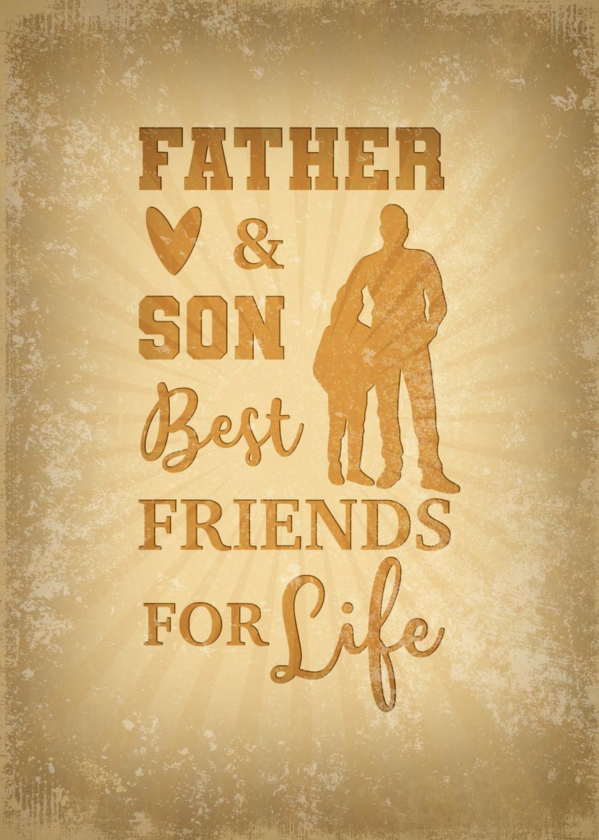 'Dad' Poster, picture, metal print, paint by Pete A Bryant | Displate