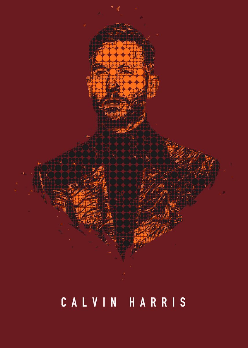 'calvin harris' Poster, picture, metal print, paint by Bestselling ...