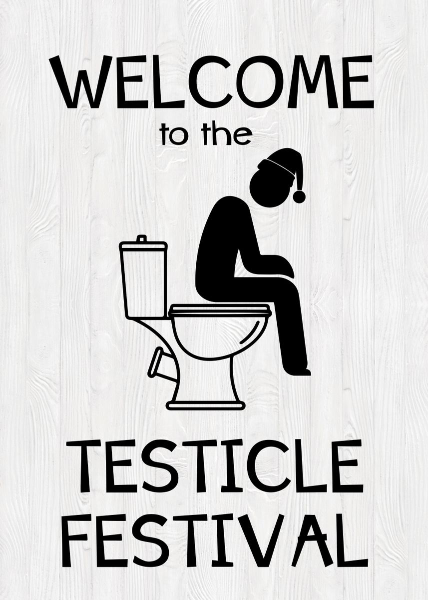 'Toilet' Poster, picture, metal print, paint by Kenny Studio | Displate