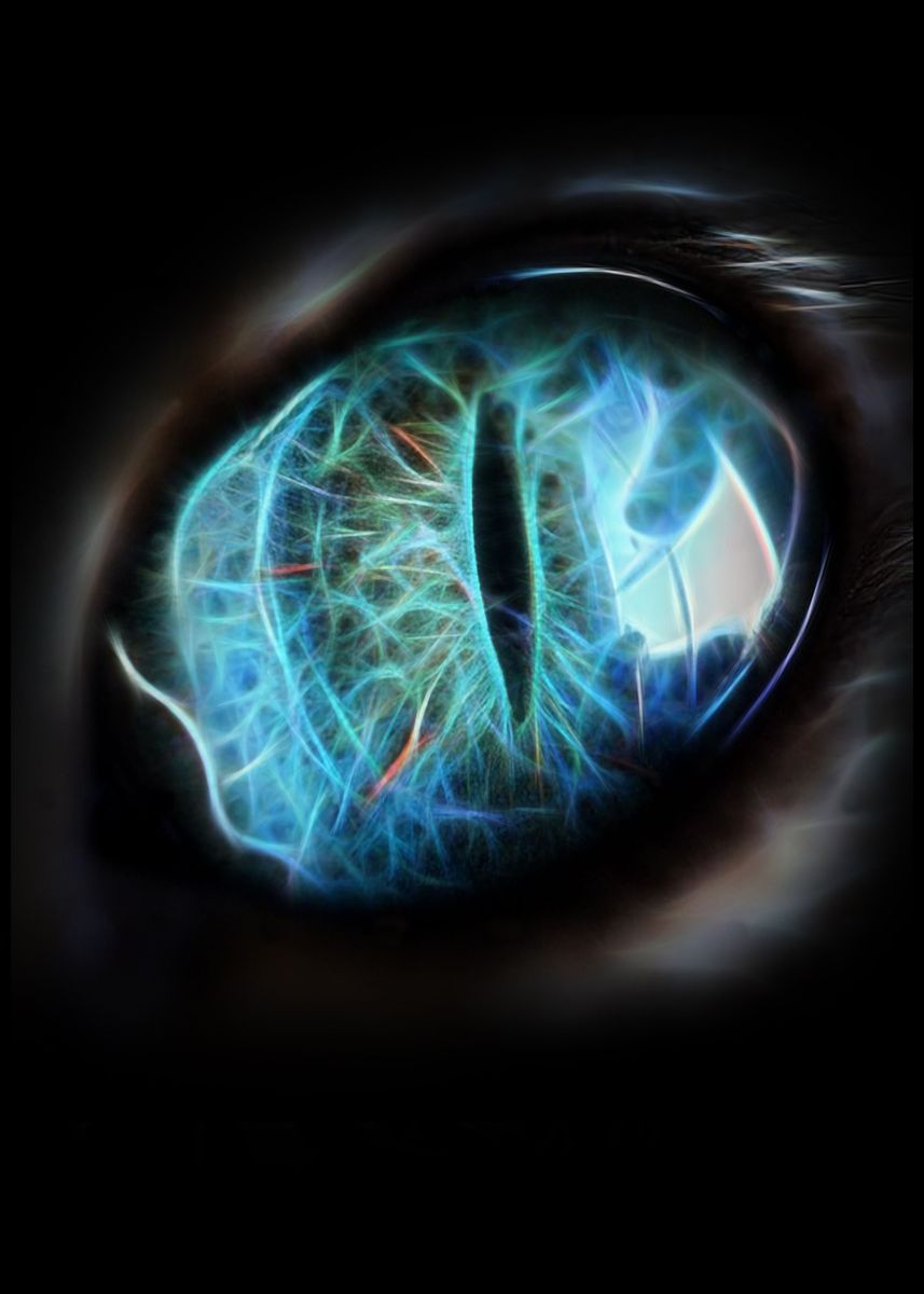 'Wild Eye' Poster by Sebastian Kornacki | Displate