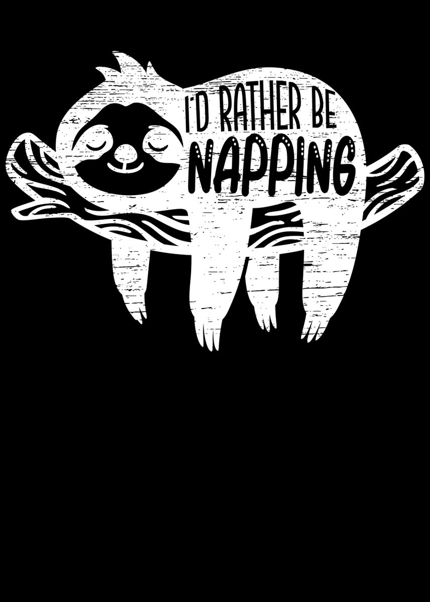 'Go Home And Sleep' Poster, picture, metal print, paint by NAO | Displate