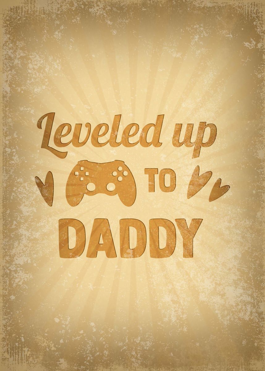 'Dad' Poster, picture, metal print, paint by Pete A Bryant | Displate