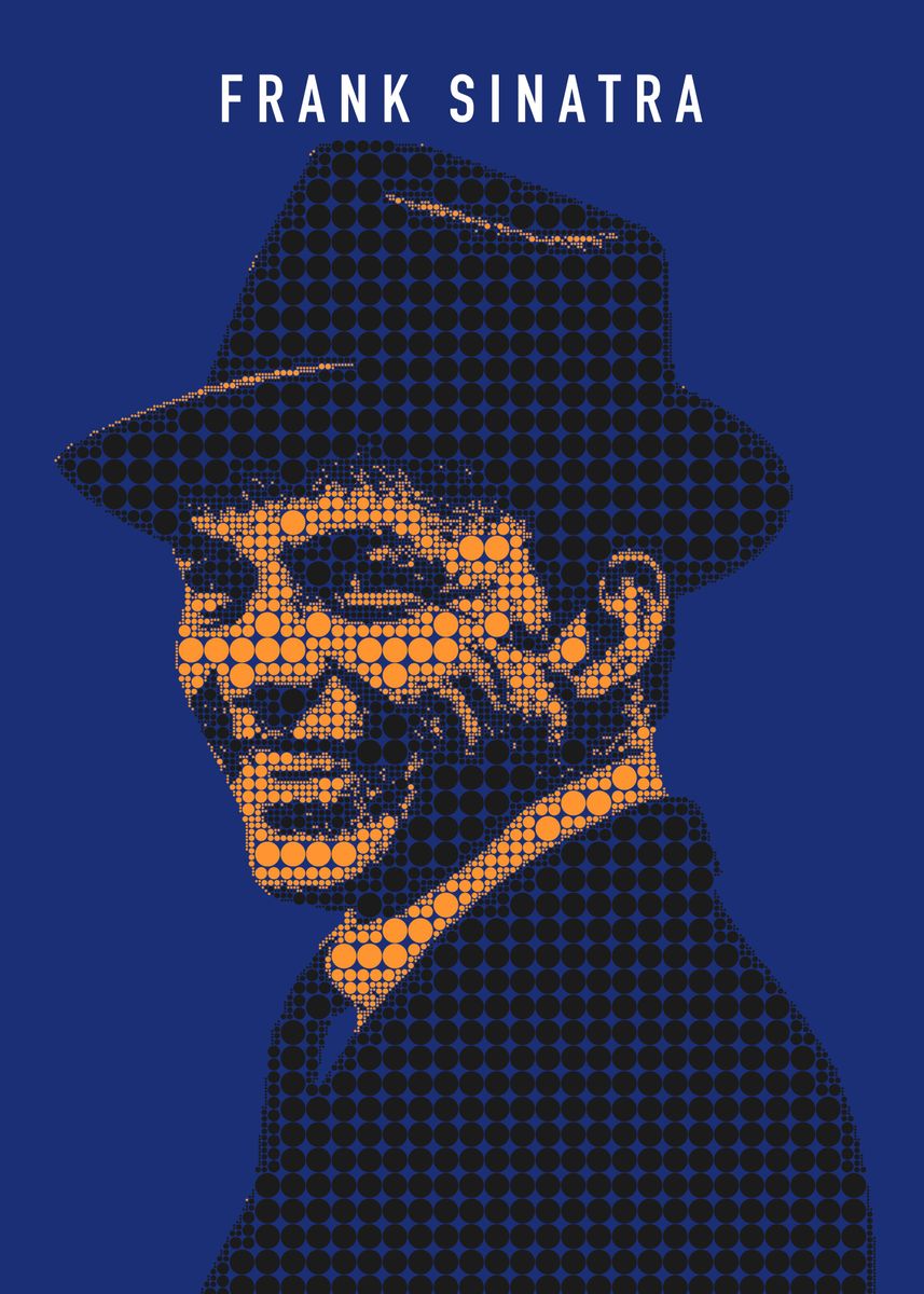 'Frank sinatra' Poster, picture, metal print, paint by Bestselling ...