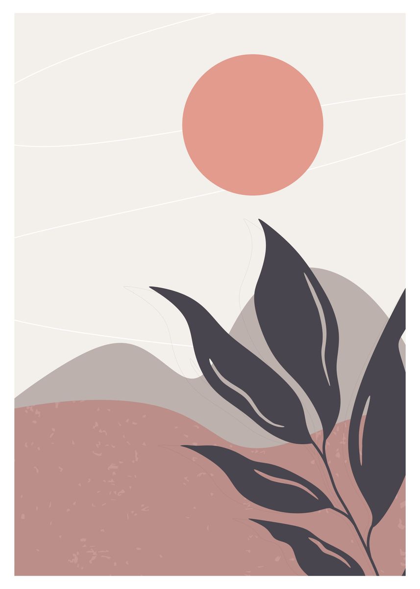 'Nature Art Wall' Poster, picture, metal print, paint by Trend Poster ...