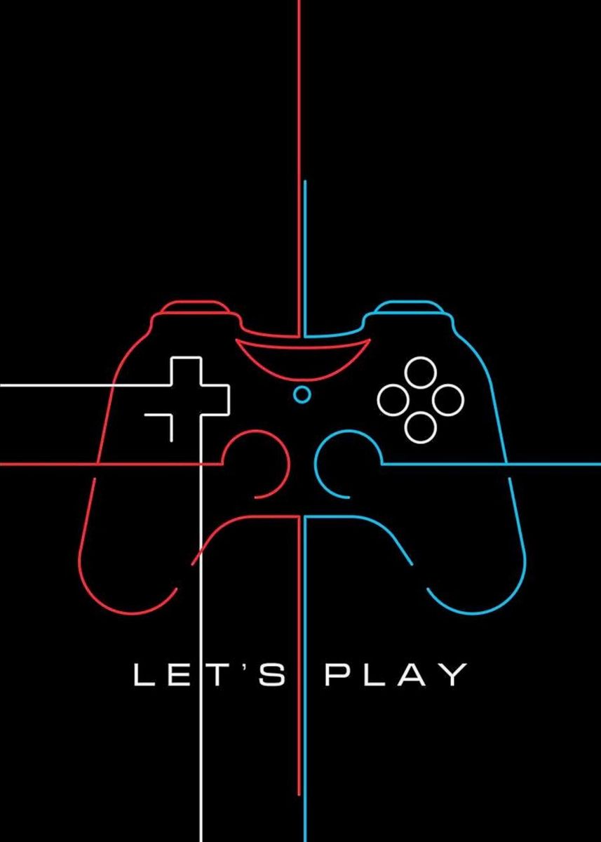 'game pc' Poster, picture, metal print, paint by Coffee Design | Displate