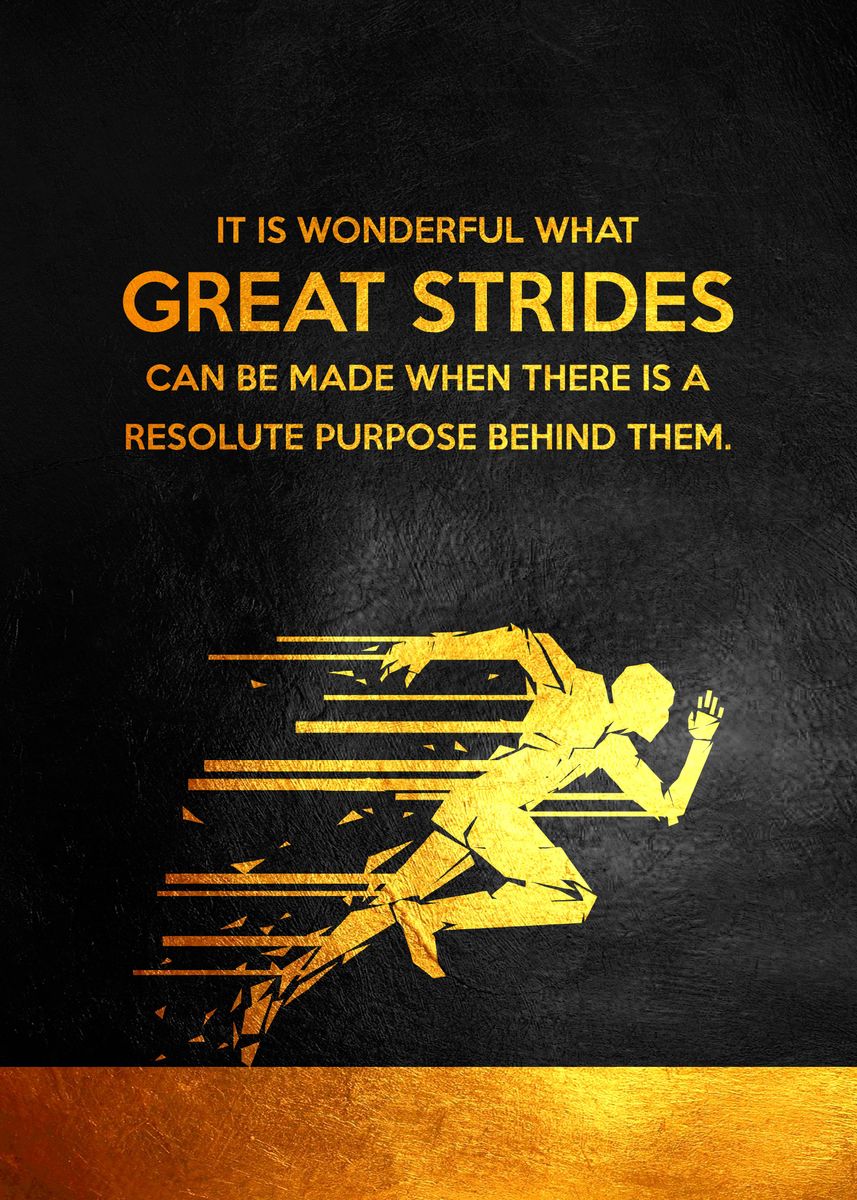 'Winston Churchill Stride' Poster, picture, metal print, paint by ...