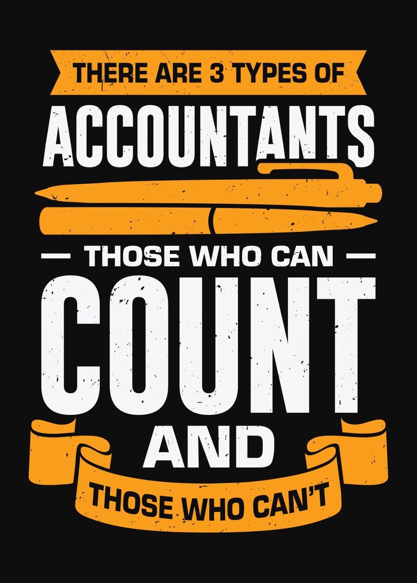 'CPA Accountant Design' Poster, picture, metal print, paint by Marcel ...