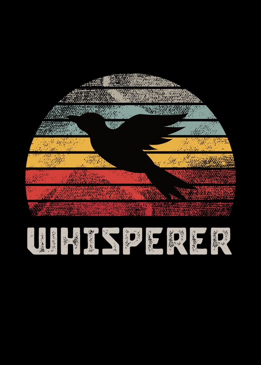 'Bird Whisperer' Poster, picture, metal print, paint by ZS C O M M E R ...