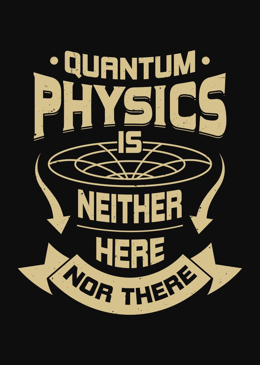 'Quantum Physics Design' Poster by Marcel Doll | Displate