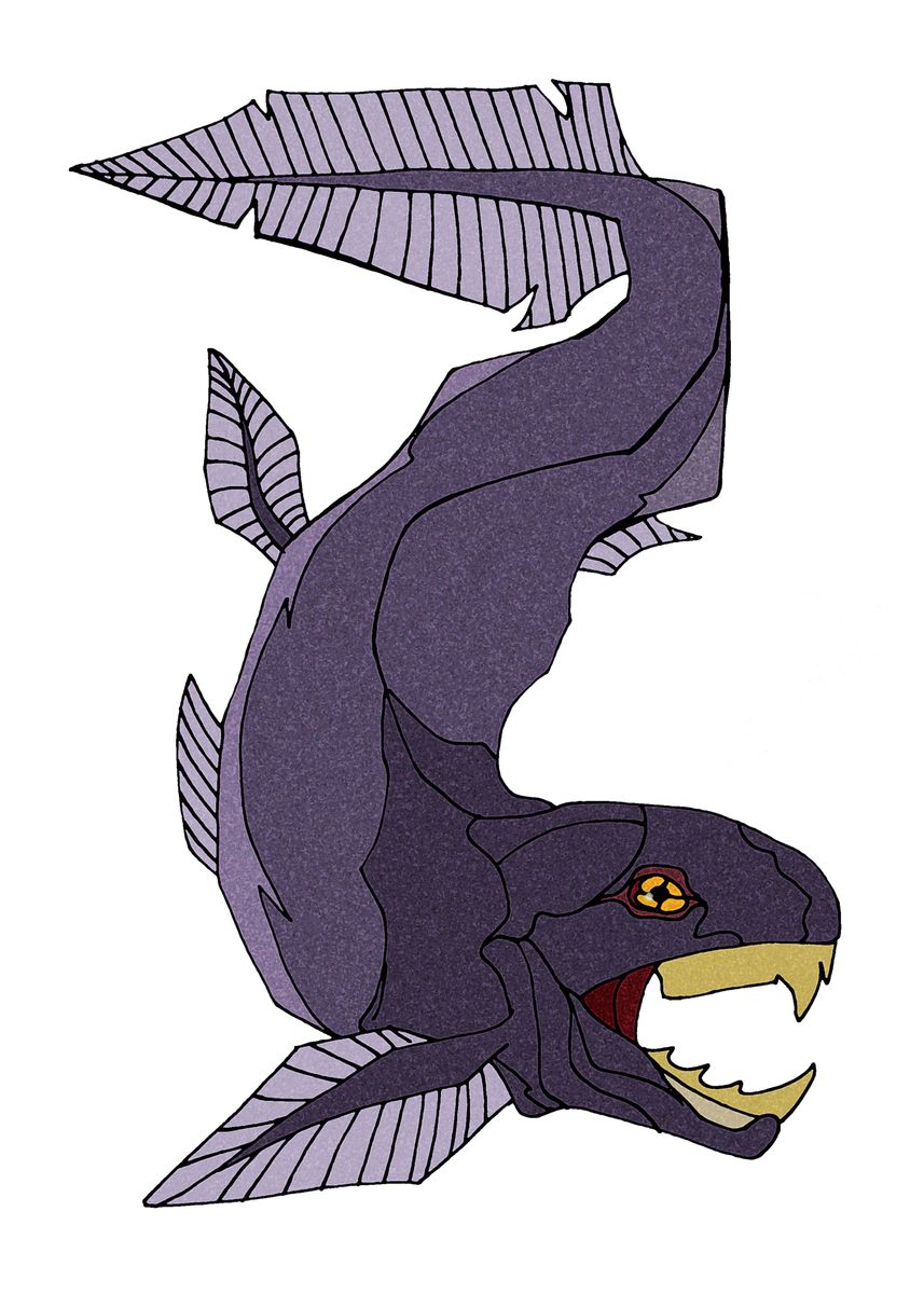 'Dunkleosteus' Poster, picture, metal print, paint by dogodart Naoki ...