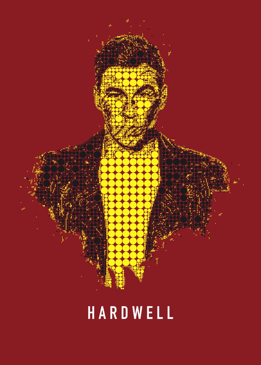 'hardwell' Poster, picture, metal print, paint by Bestselling Music ...