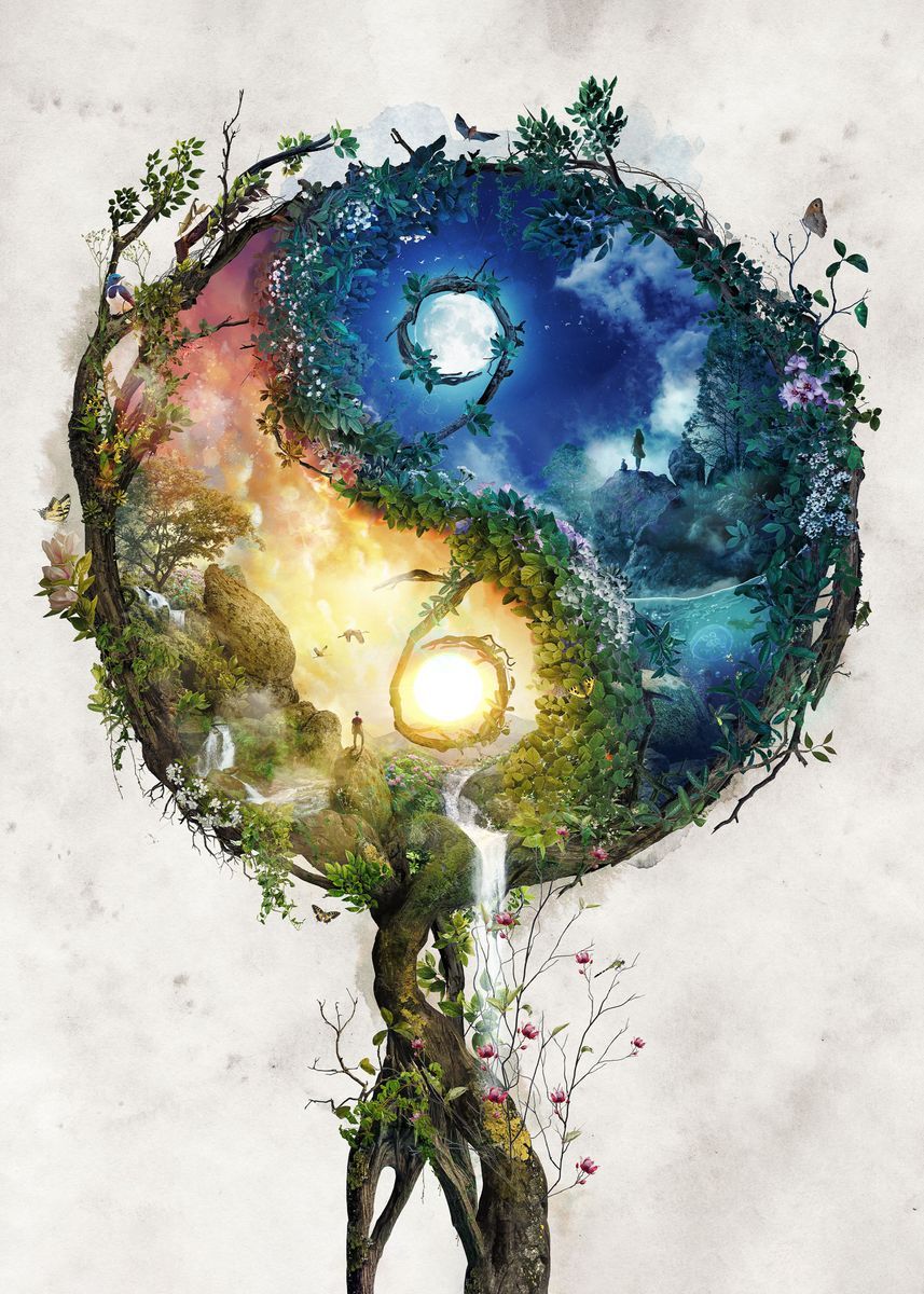 'Tao Te Ching' Poster, picture, metal print, paint by Barrett Biggers ...