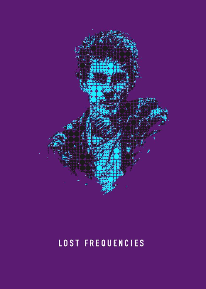 'LOST FREQUENCIES' Poster by Bestselling Music Posters | Displate