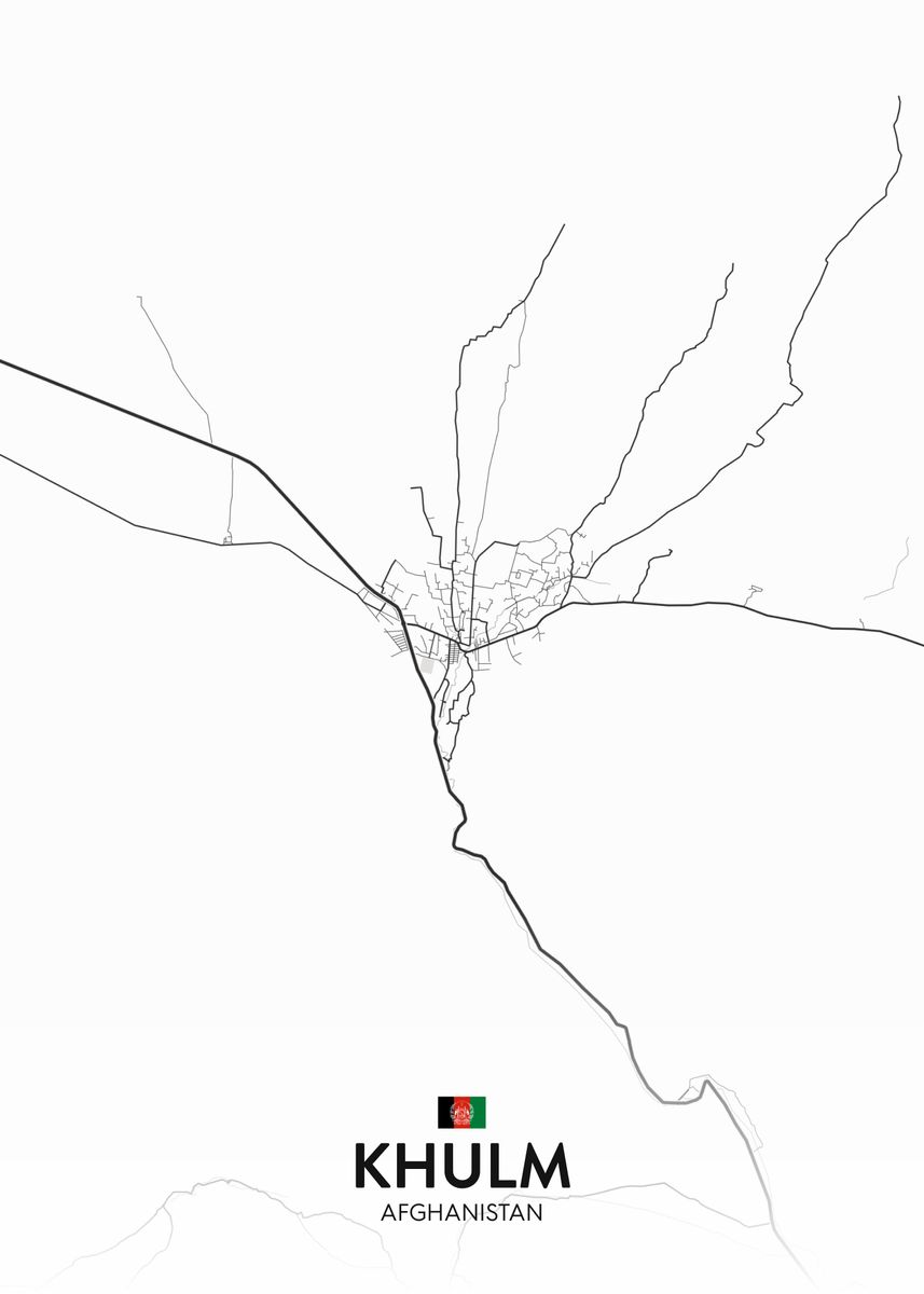 'Khulm AF' Poster, picture, metal print, paint by IMR Designs | Displate