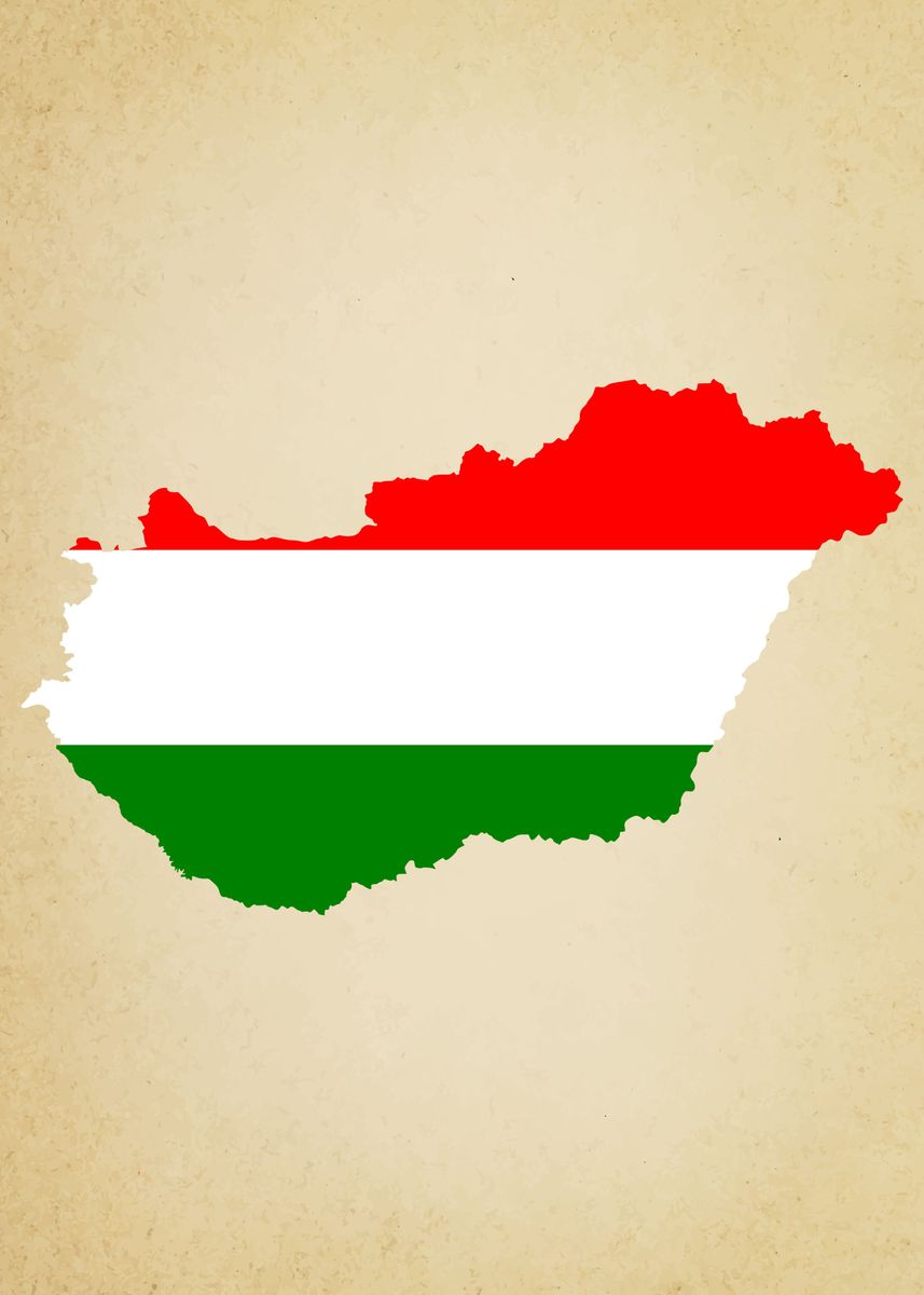 'Hungary' Poster, picture, metal print, paint by JusticeEichmann Studio ...