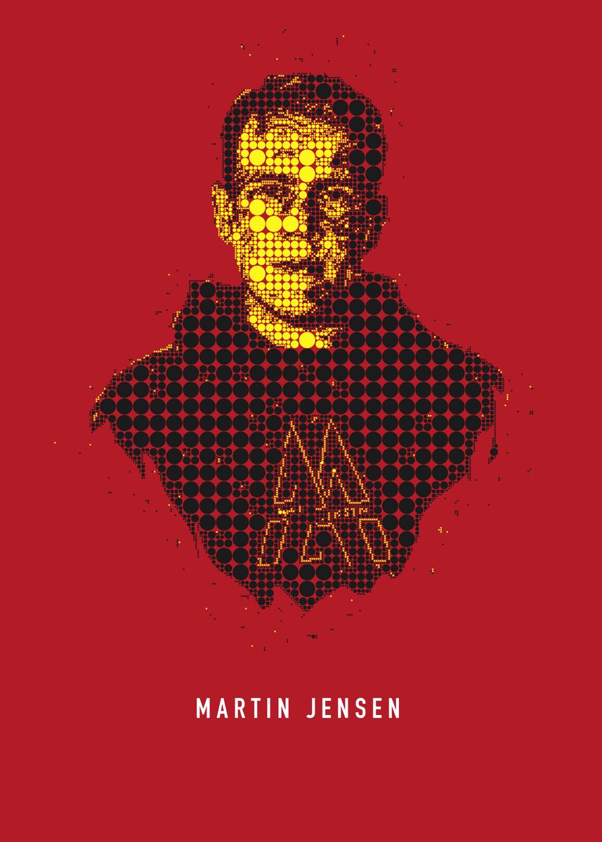 'MARTIN JENSEN' Poster, picture, metal print, paint by Bestselling ...