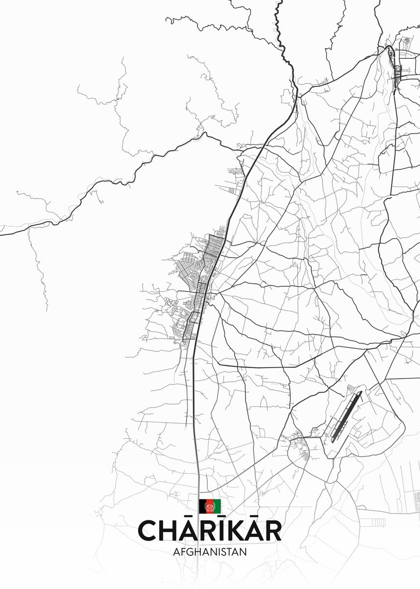 'Charikar AF' Poster, picture, metal print, paint by IMR Designs | Displate