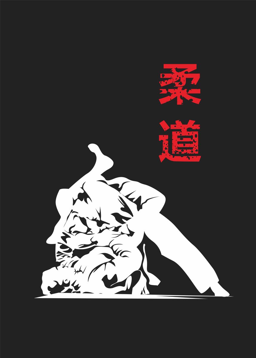 '2 man in fight' Poster, picture, metal print, paint by Ratna Mutia ...