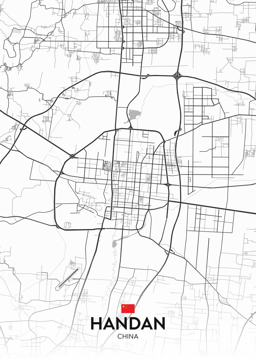 'Handan CN' Poster by IMR Designs | Displate