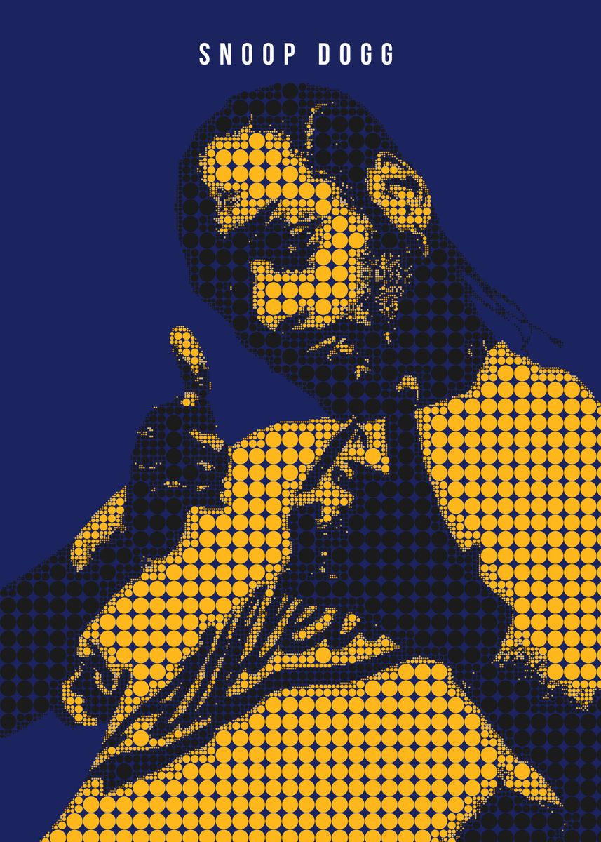 'snoop dog' Poster, picture, metal print, paint by Bestselling cool ...