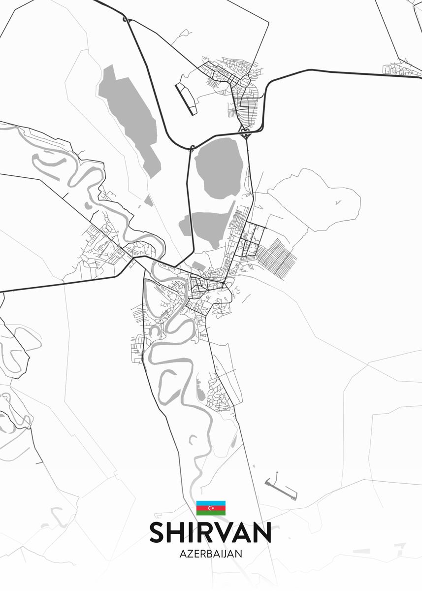 'Shirvan AZ' Poster, picture, metal print, paint by IMR Designs | Displate