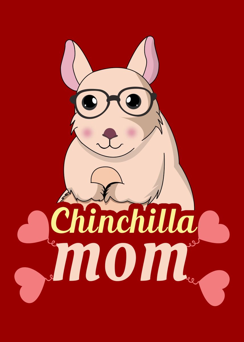 'Chinzilla Mother' Poster, picture, metal print, paint by ShirTom ...