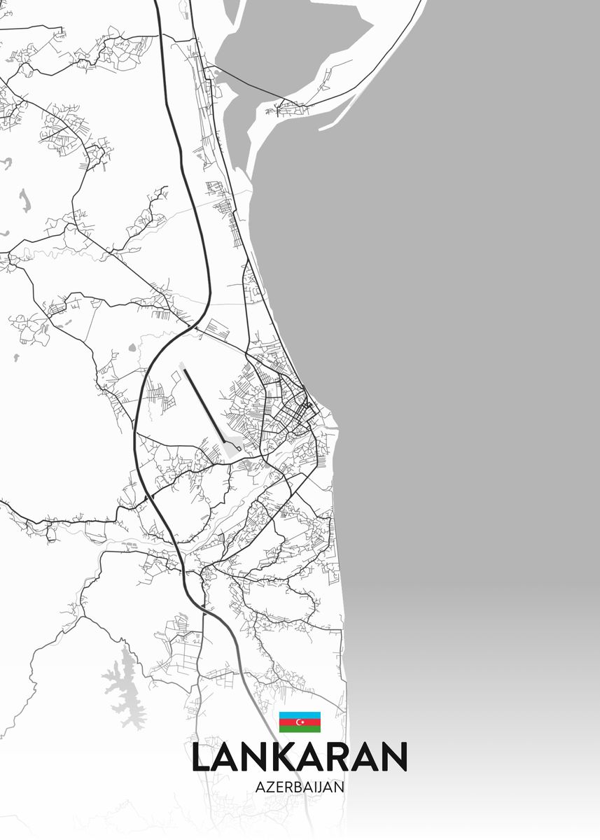 'Lankaran AZ' Poster by IMR Designs | Displate