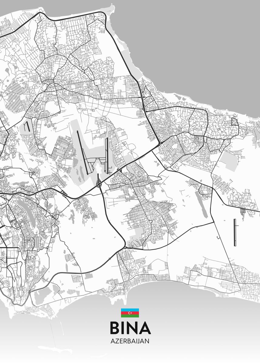 'Bina AZ' Poster, picture, metal print, paint by IMR Designs | Displate