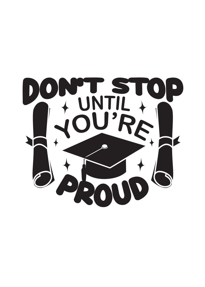 'Proud School' Poster, picture, metal print, paint by Beone Digital ...