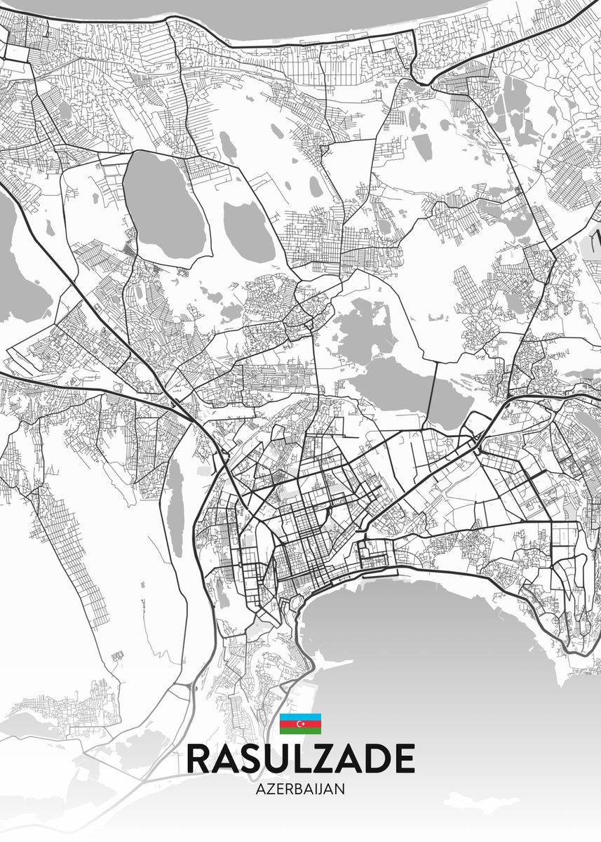 'Rasulzade AZ' Poster, picture, metal print, paint by IMR Designs ...