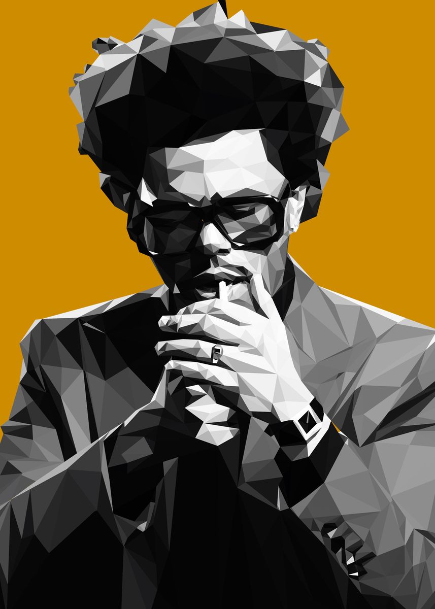 'the weeknd' Poster by Lowpoly Posters | Displate