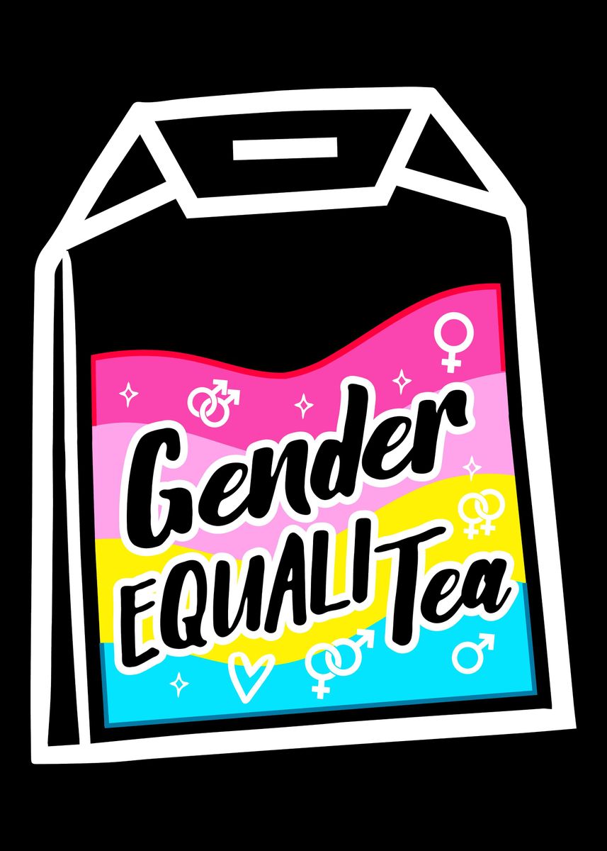 'Equalitea Equality LGBT' Poster by Michael | Displate
