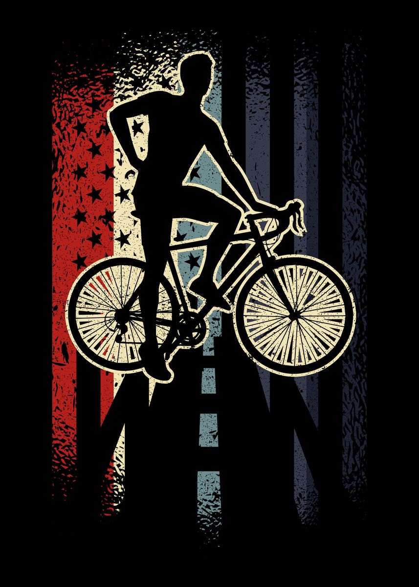 'Road Cycling Street' Poster by CrazySquirrel | Displate