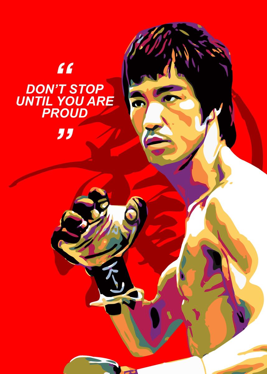 'Legend Quote' Poster, picture, metal print, paint by Ahmad Hanafi ...