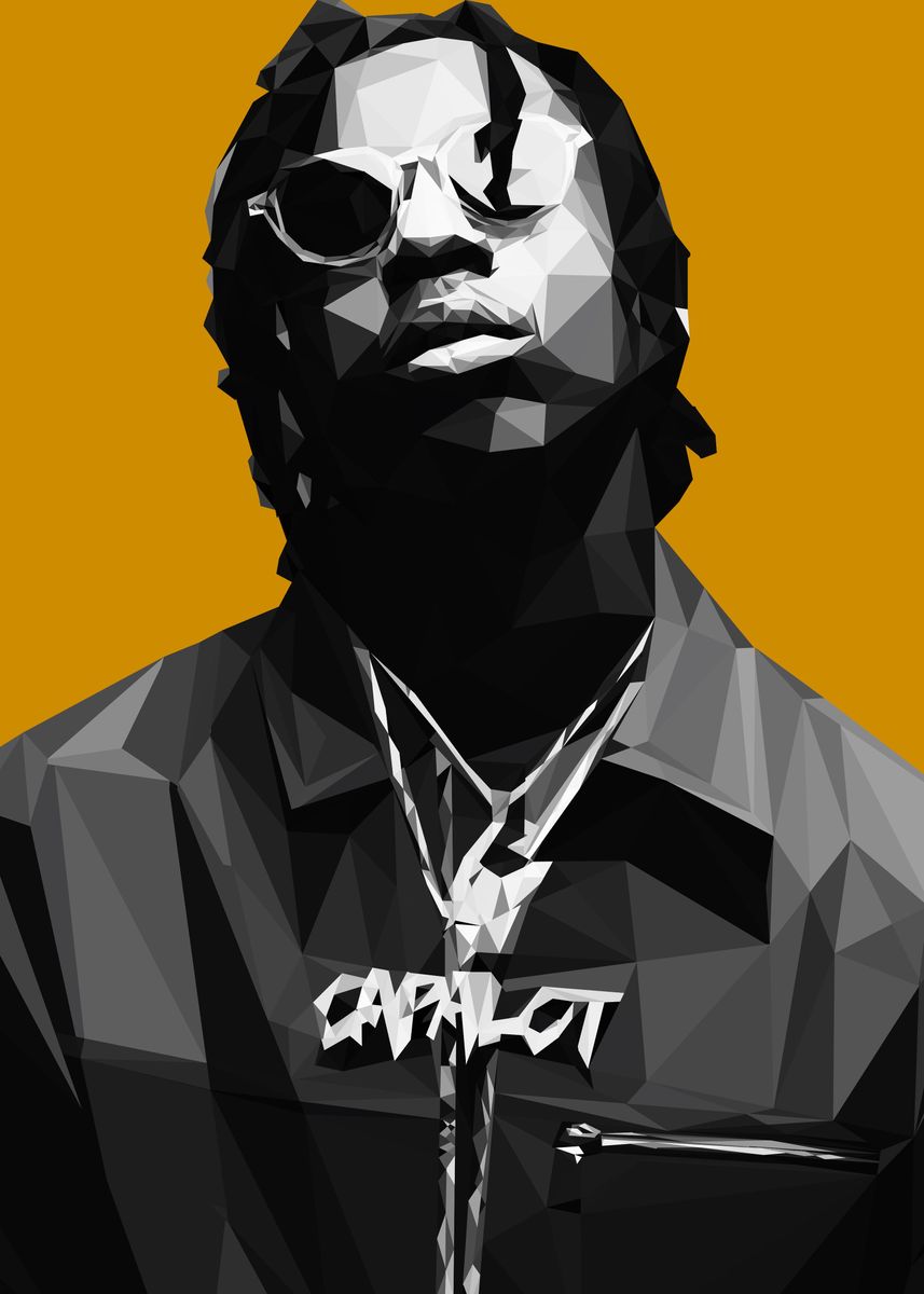 'Polo Rapper legends' Poster, picture, metal print, paint by Lowpoly ...