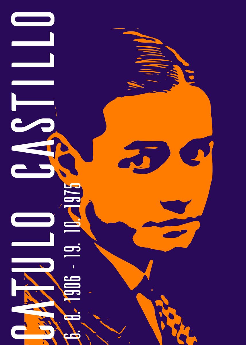 'Catulo Castillo' Poster by Petra Rommelfanger | Displate