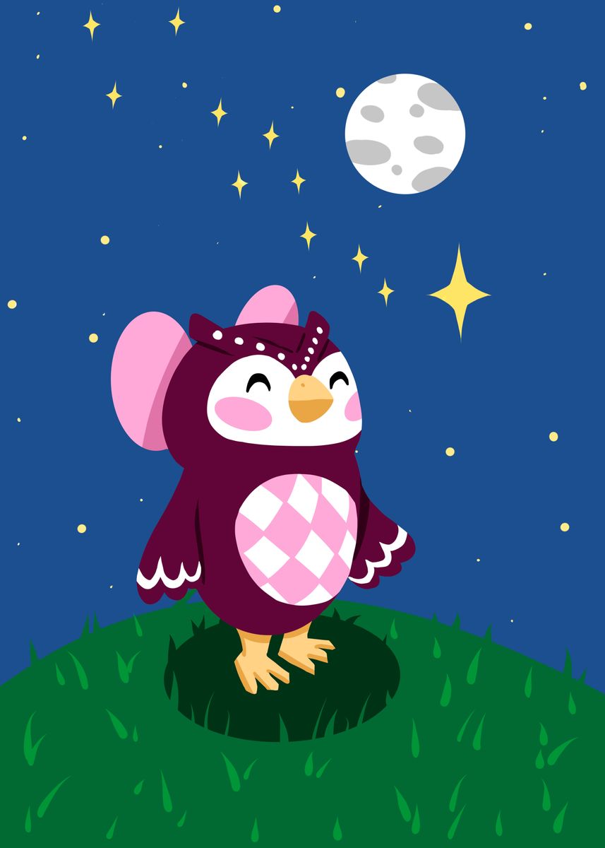 'Celeste' Poster, picture, metal print, paint by Sam | Displate