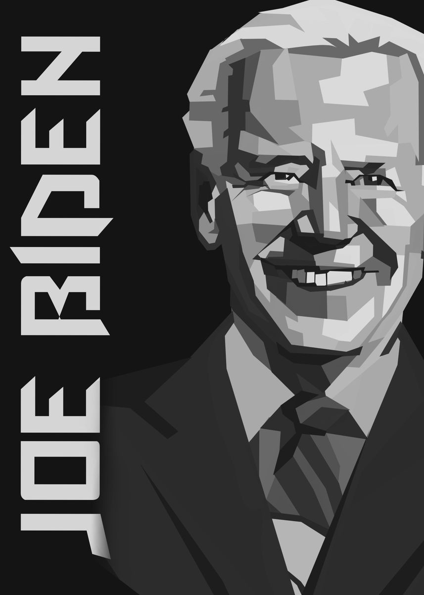 'Biden presidential' Poster by Mshel Tyan | Displate