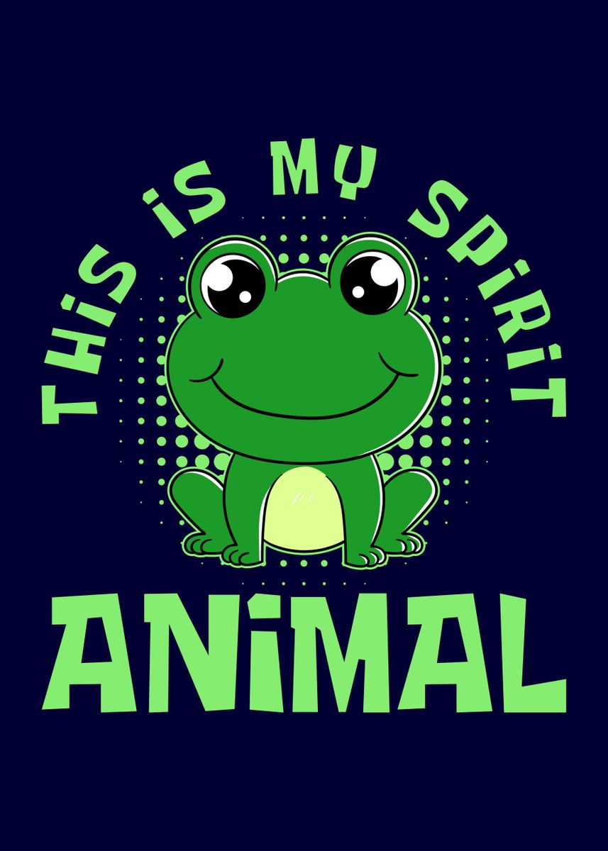 'This Is My Spirit Animal' Poster by MzumO | Displate