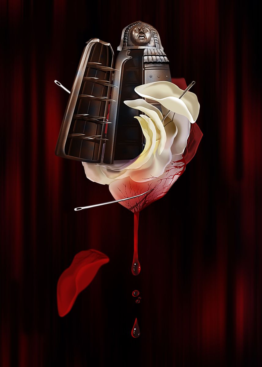 'Blood Queen Bathory' Poster by Legado Visual | Displate