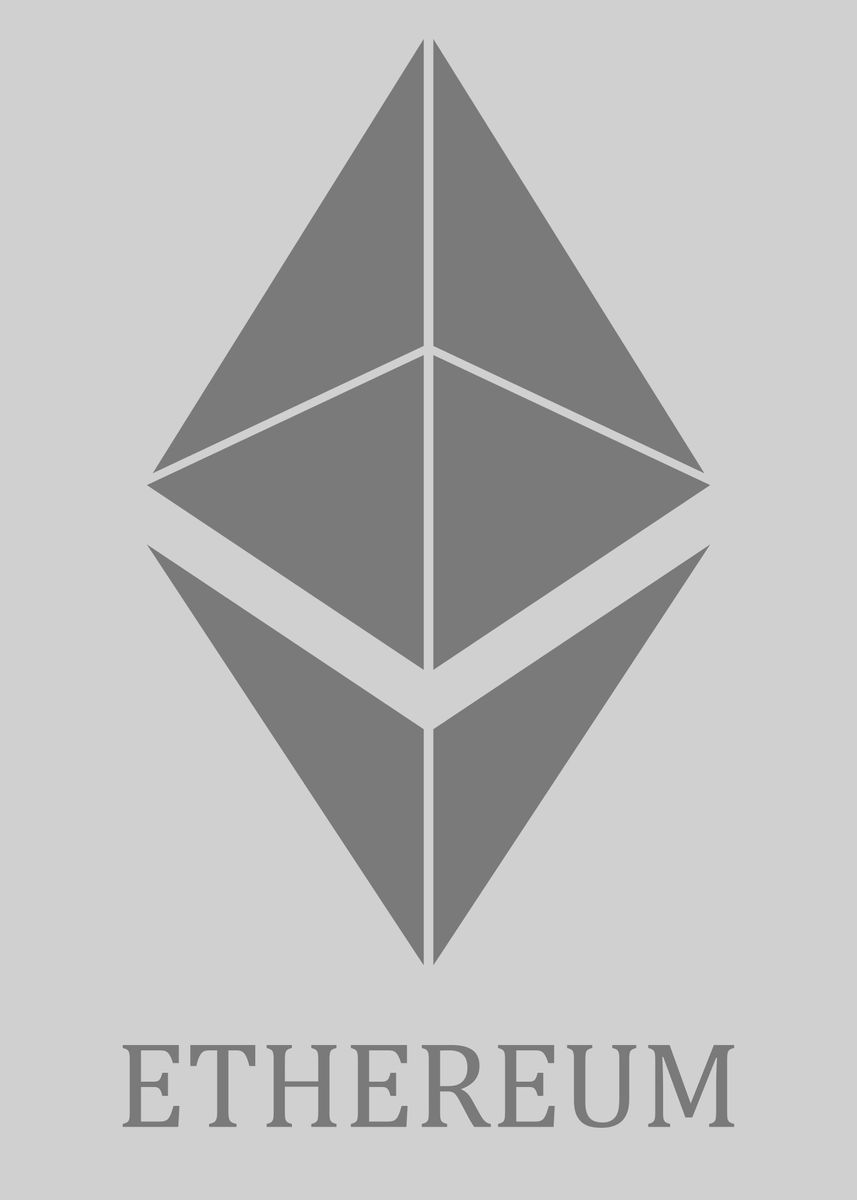 'Ethereum Symbol Sign' Poster by Max Ronn | Displate