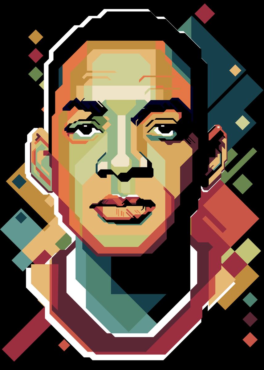 'Will Smith' Poster, picture, metal print, paint by Java Creative ...