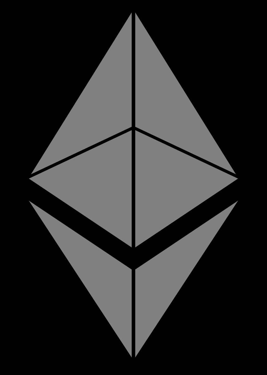 'Ethereum Ether ETH Symbol' Poster by Max Ronn | Displate