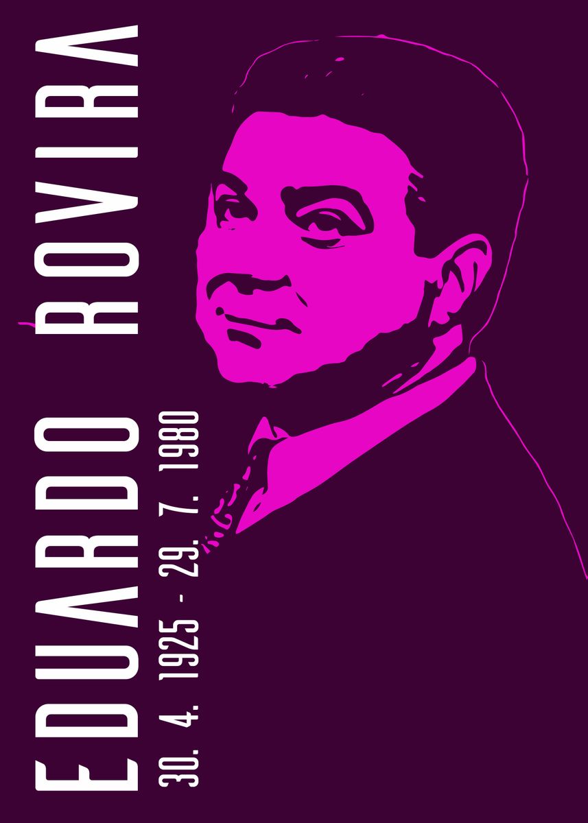 'Eduardo Rovira' Poster, picture, metal print, paint by Petra ...