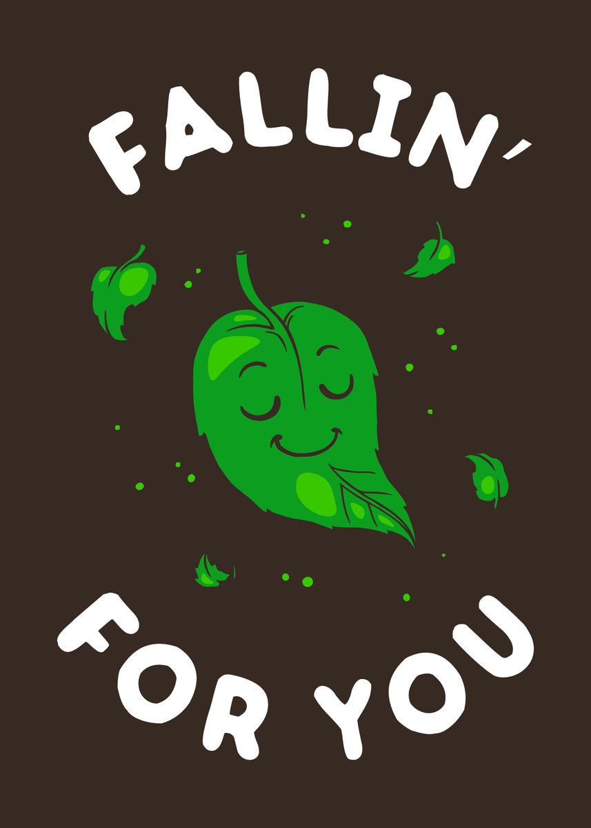 'Fallin For You ' Poster, picture, metal print, paint by Yipptee | Displate