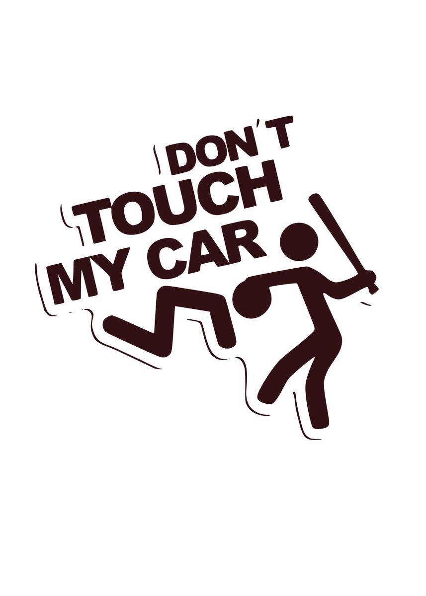 'Tuning Sticker Car' Poster by ZS C O M M E R C E | Displate