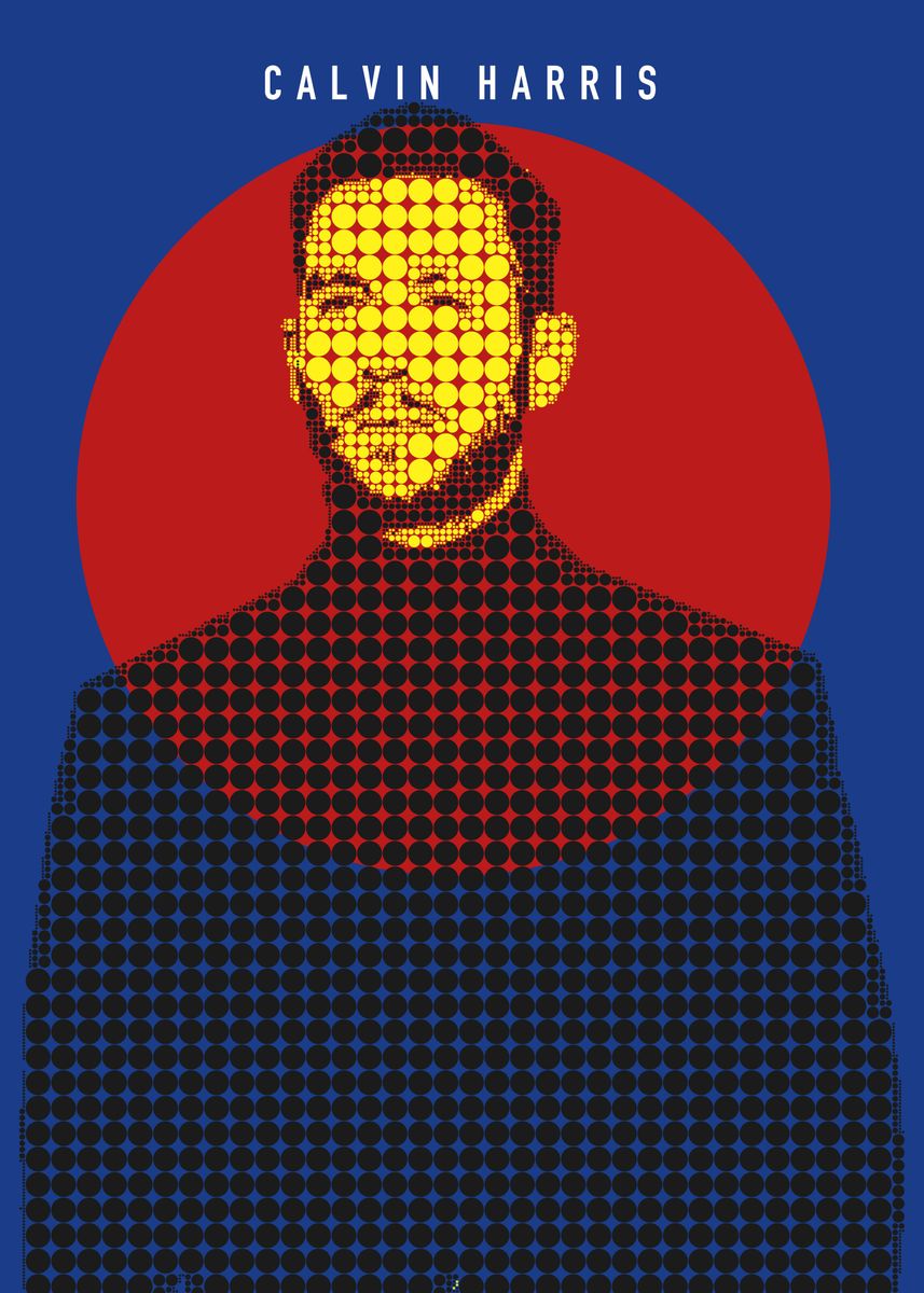 'calvin harris' Poster, picture, metal print, paint by Bestselling ...
