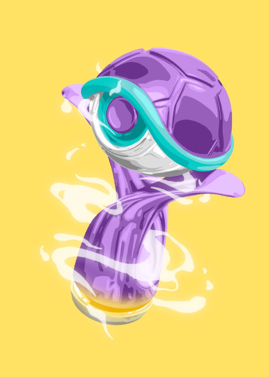 'Turtle Trophy' Poster by Dylan Somon | Displate