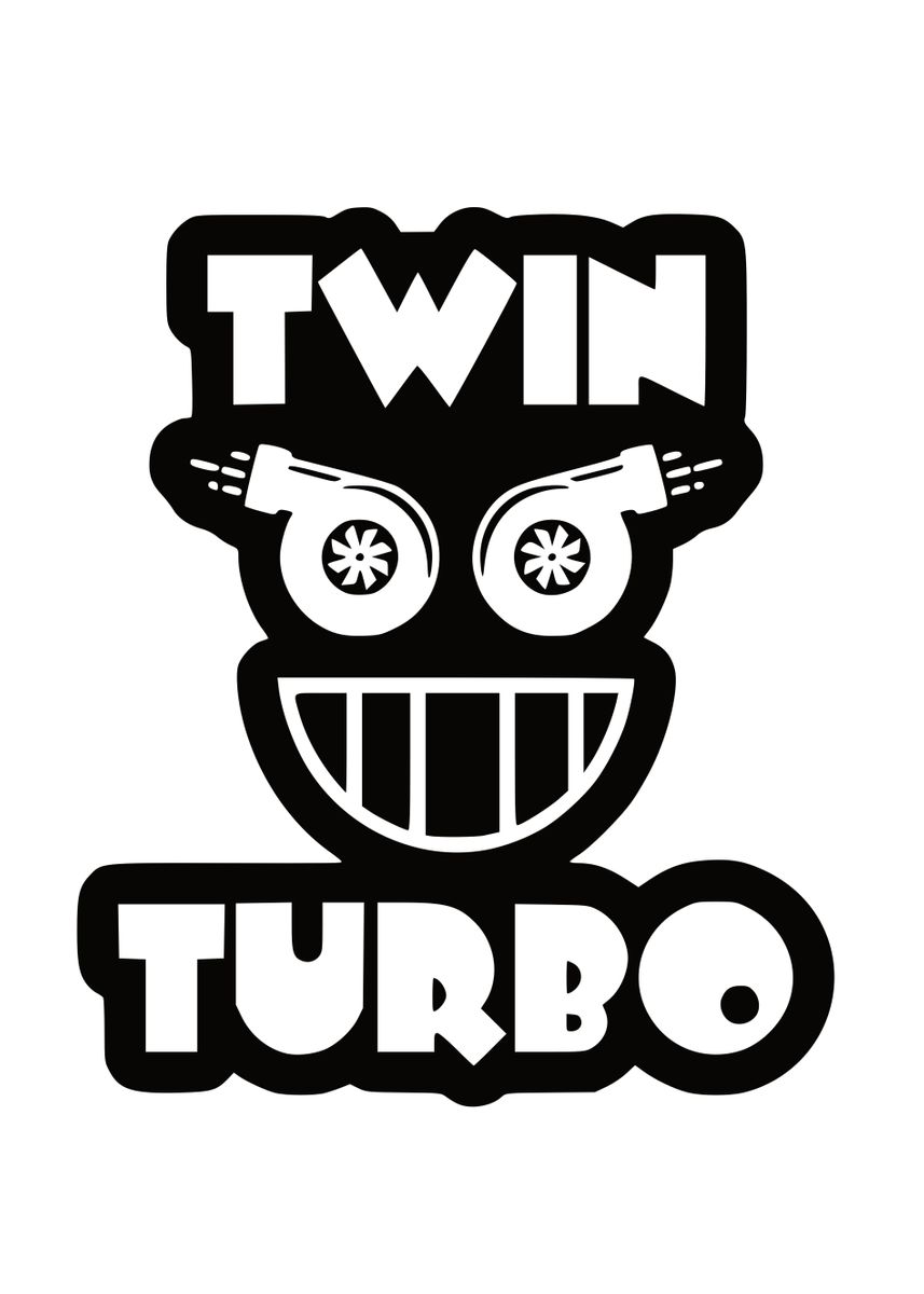 'Tuning Tuning Sticker' Poster, picture, metal print, paint by ZS C O M ...